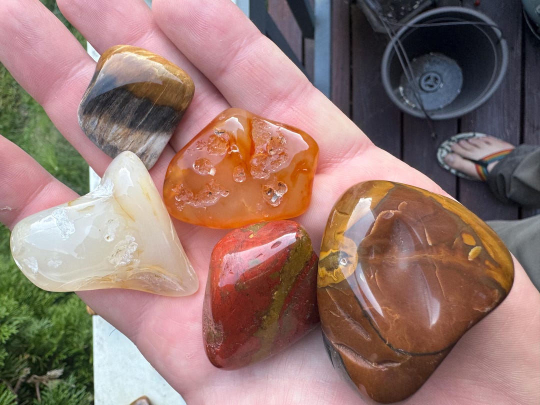 Tumbled Rocks - Etsy