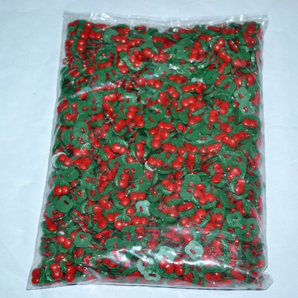 Cherry Buttons - Etsy