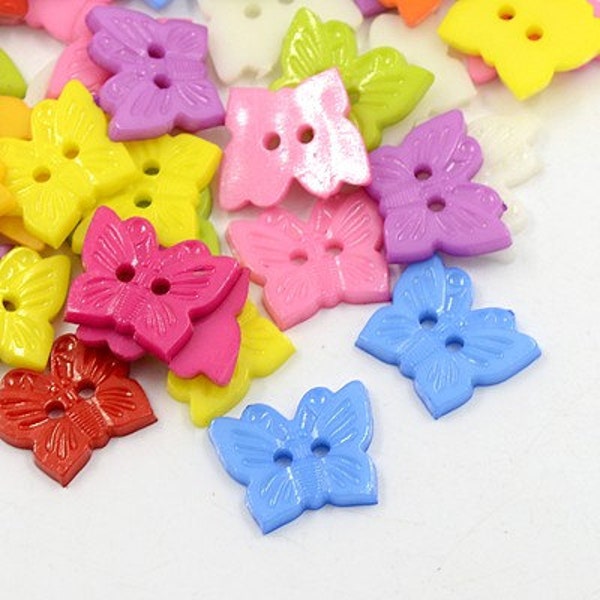 Butterfly Buttons - Etsy