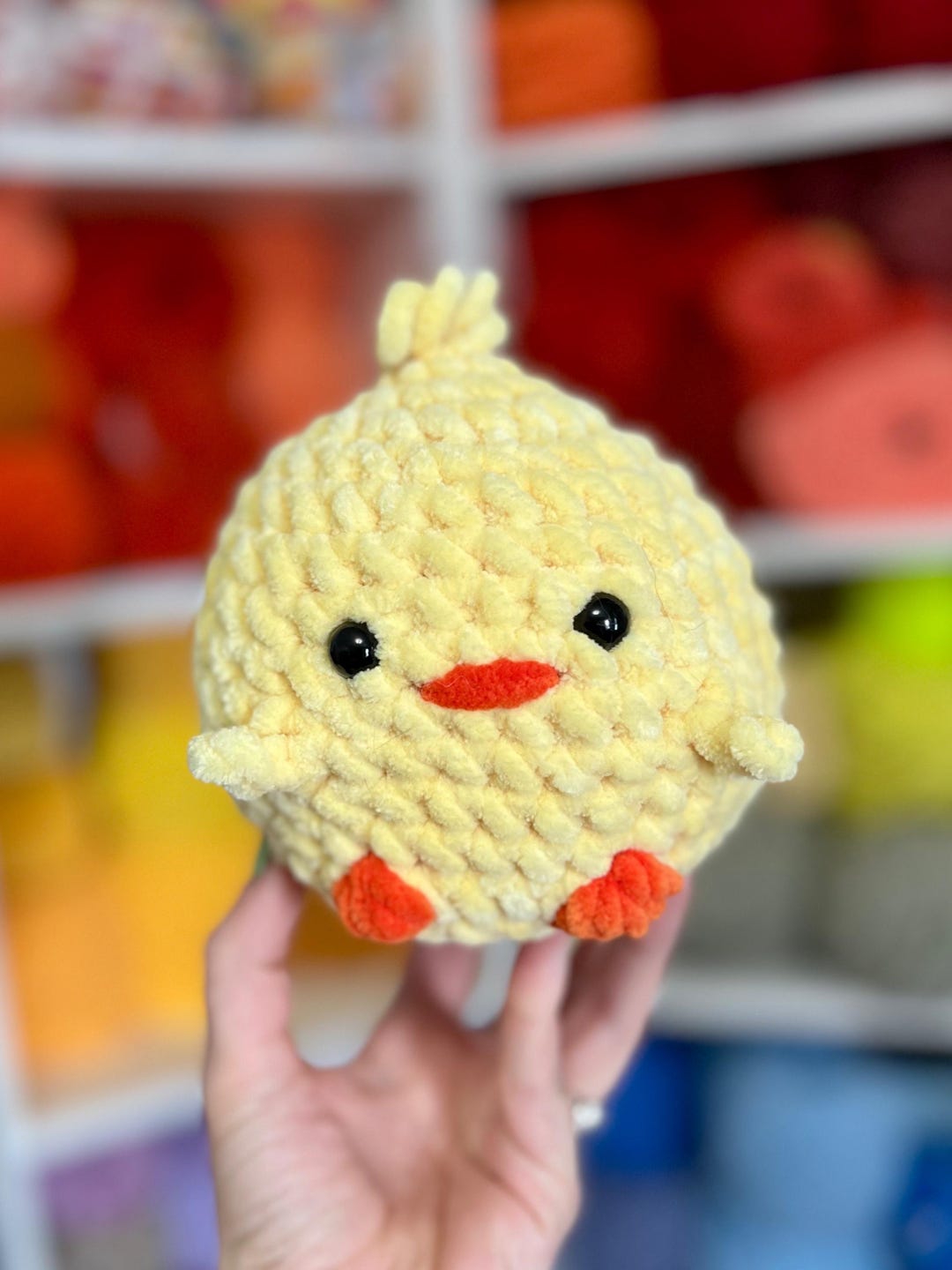 PDF Peep Peep the Lil Chick Crochet Pattern – Amigurumi Chubby Chick ...