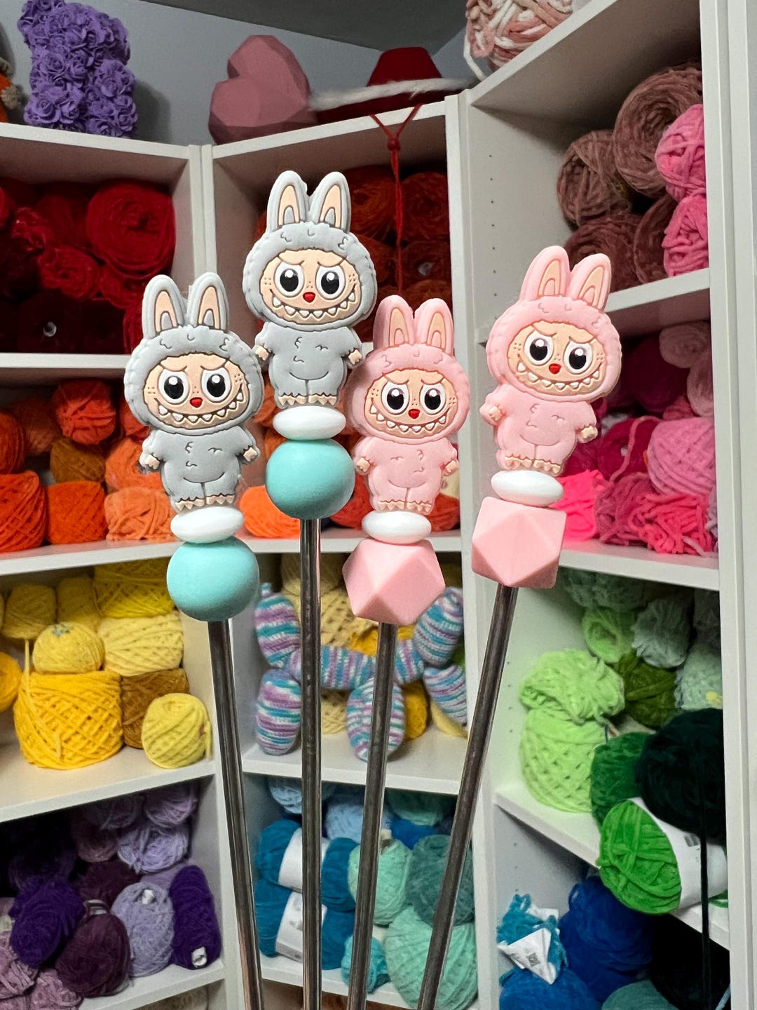 Labubu Amigurumi Assembly Stick – Handmade Plushie Crafting Tool (8/10 ...