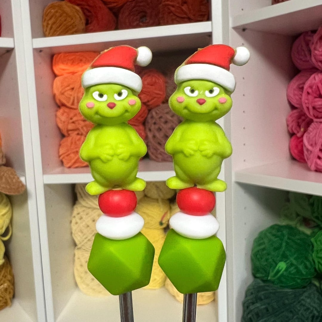 Grinch Amigurumi Stick - Crochet Plushie Assembly Tool - Etsy