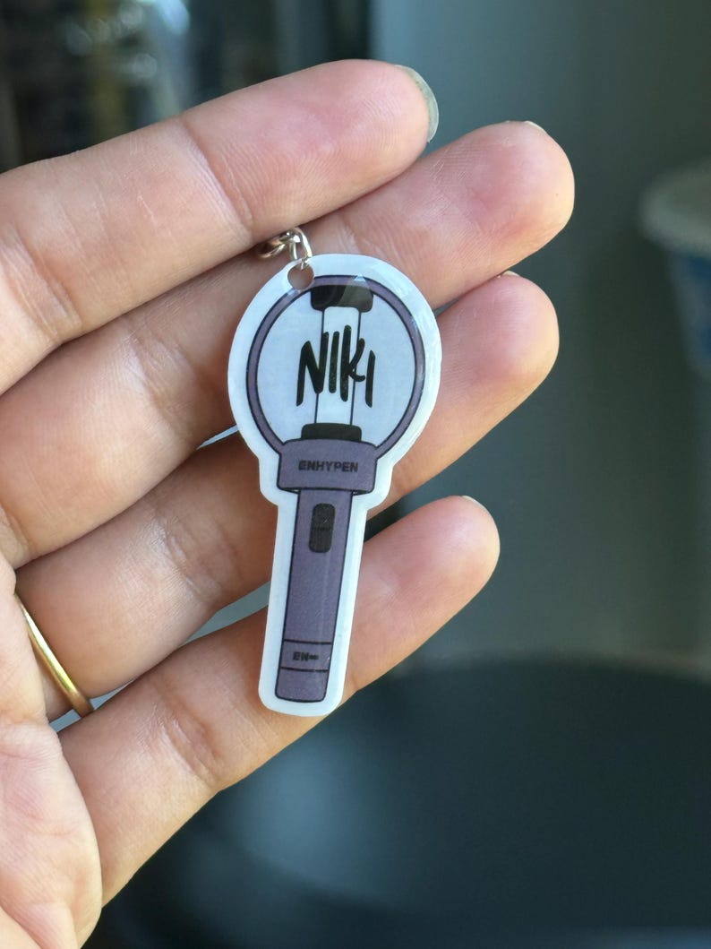 Custom ENHYPEN Bias Keychain - Etsy