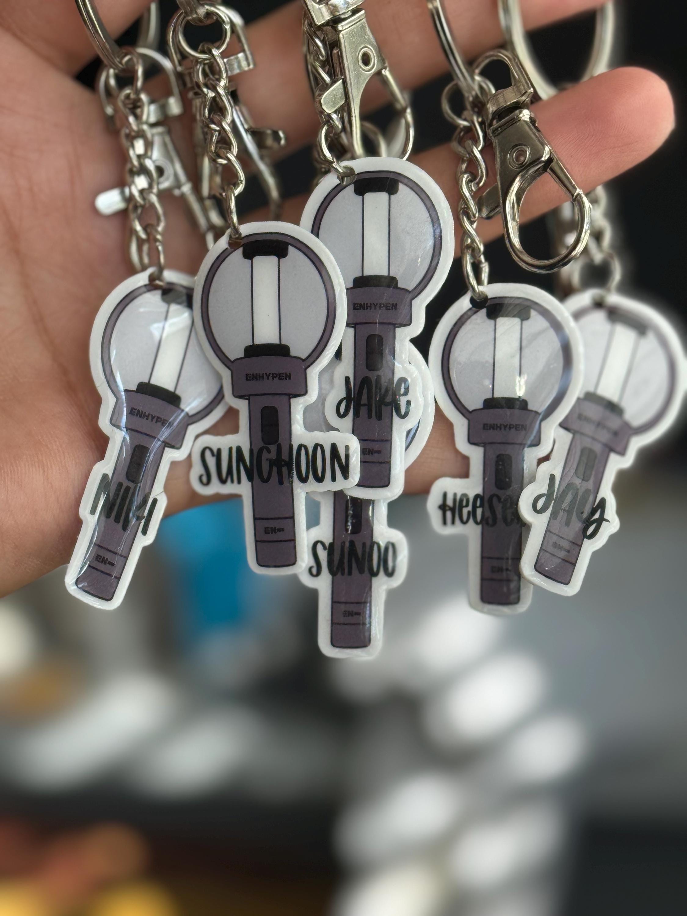 Custom ENHYPEN Bias Keychain - Etsy