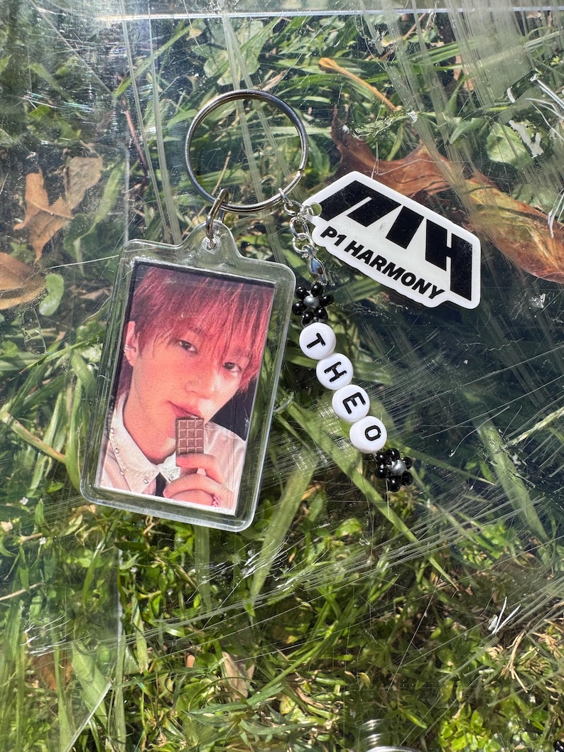 P1harmony Mini Photocard Keychain - Etsy