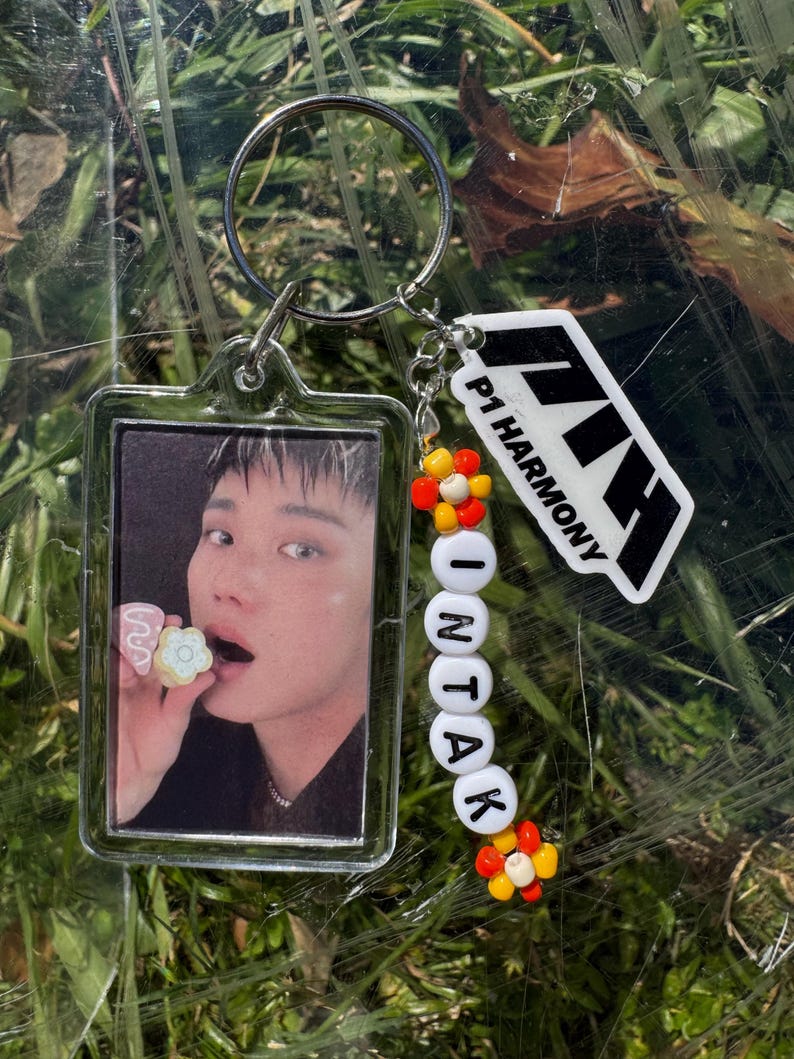 P1harmony Mini Photocard Keychain - Etsy