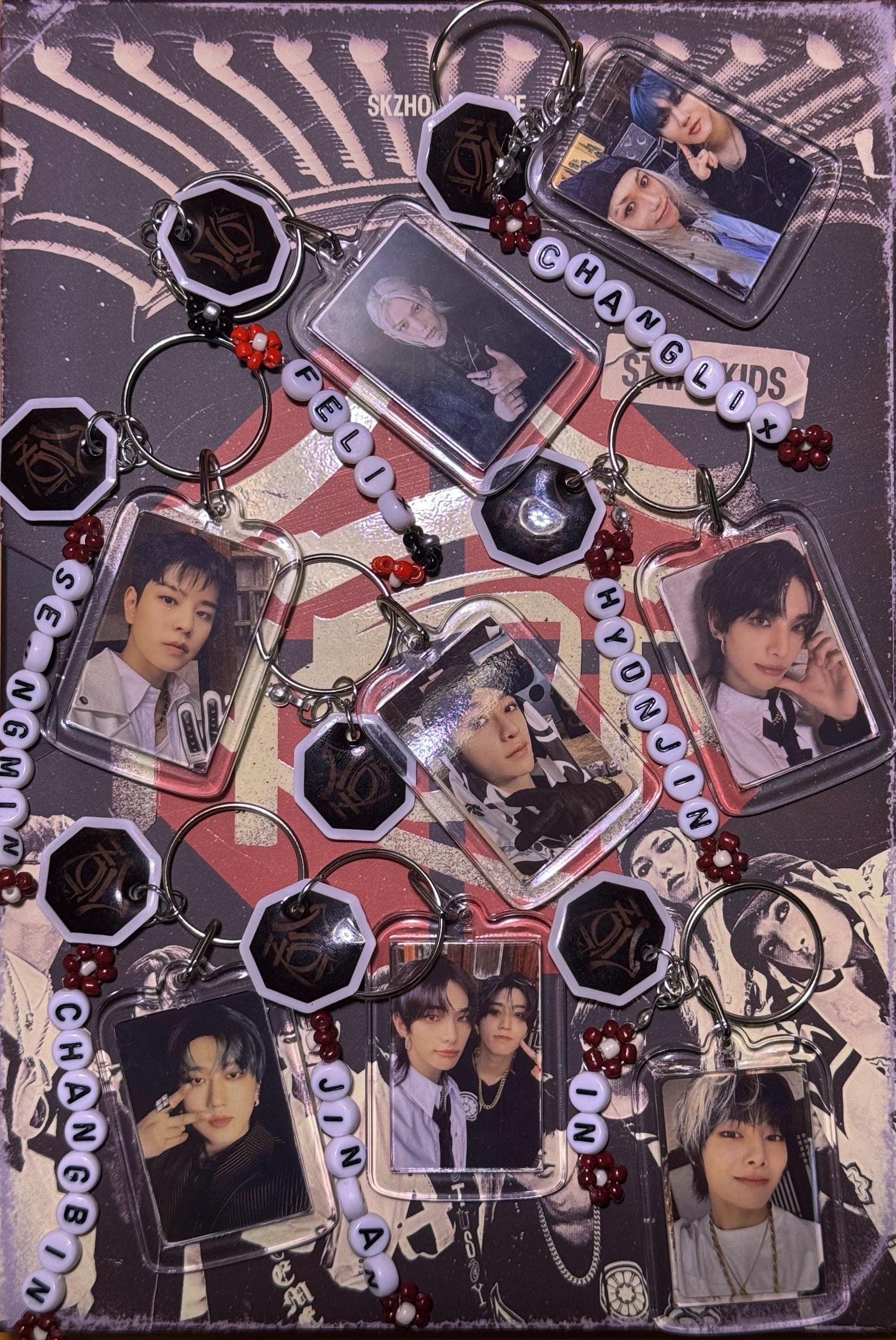 Stray Kids Hop Mini Photocard Keychains - Etsy