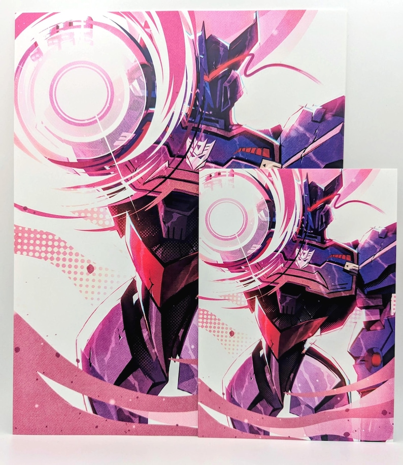 Transformers Earthspark Soundwave Art Print - Etsy