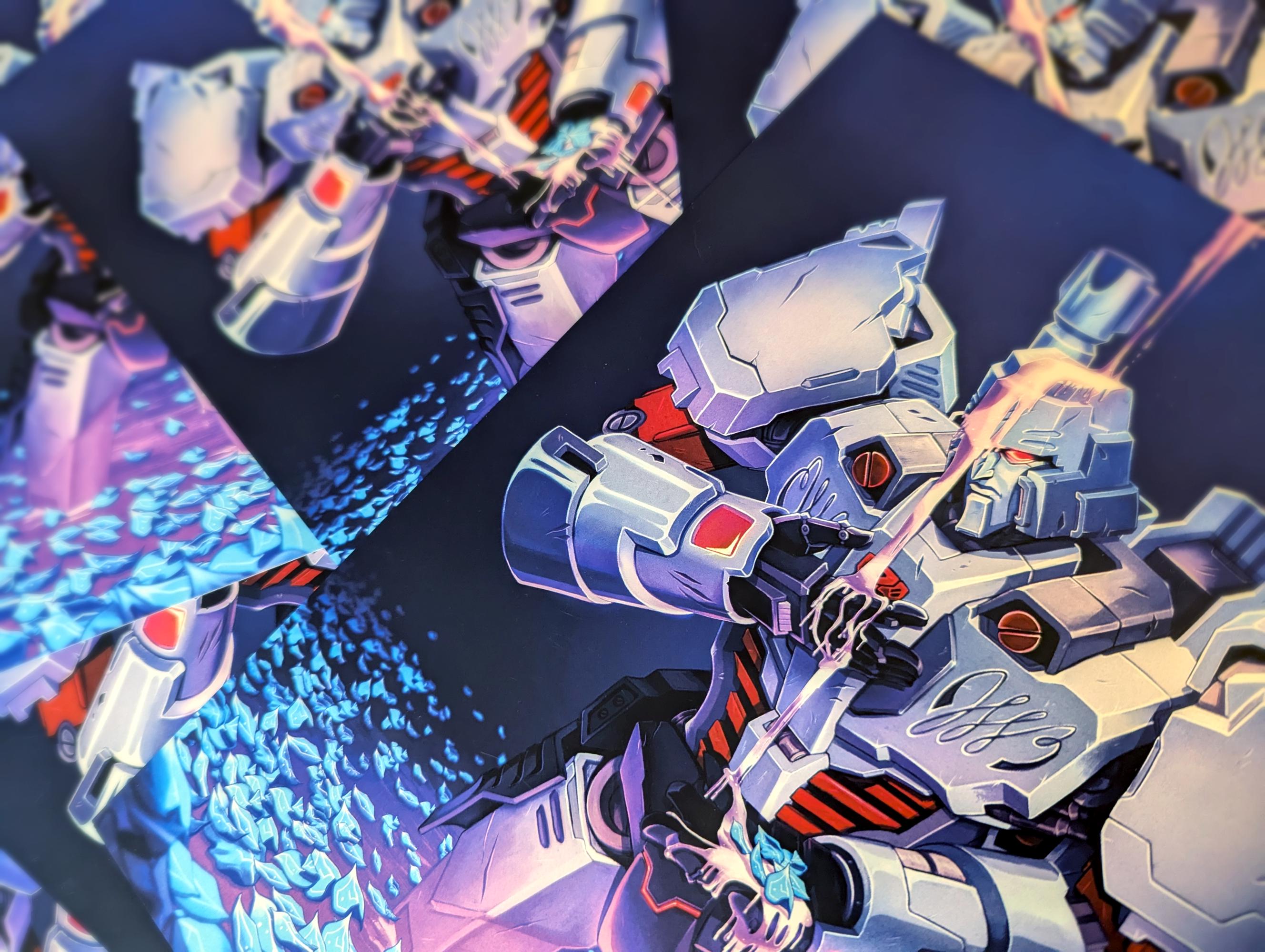 Transformers MTMTE Megatron Art Print - Etsy