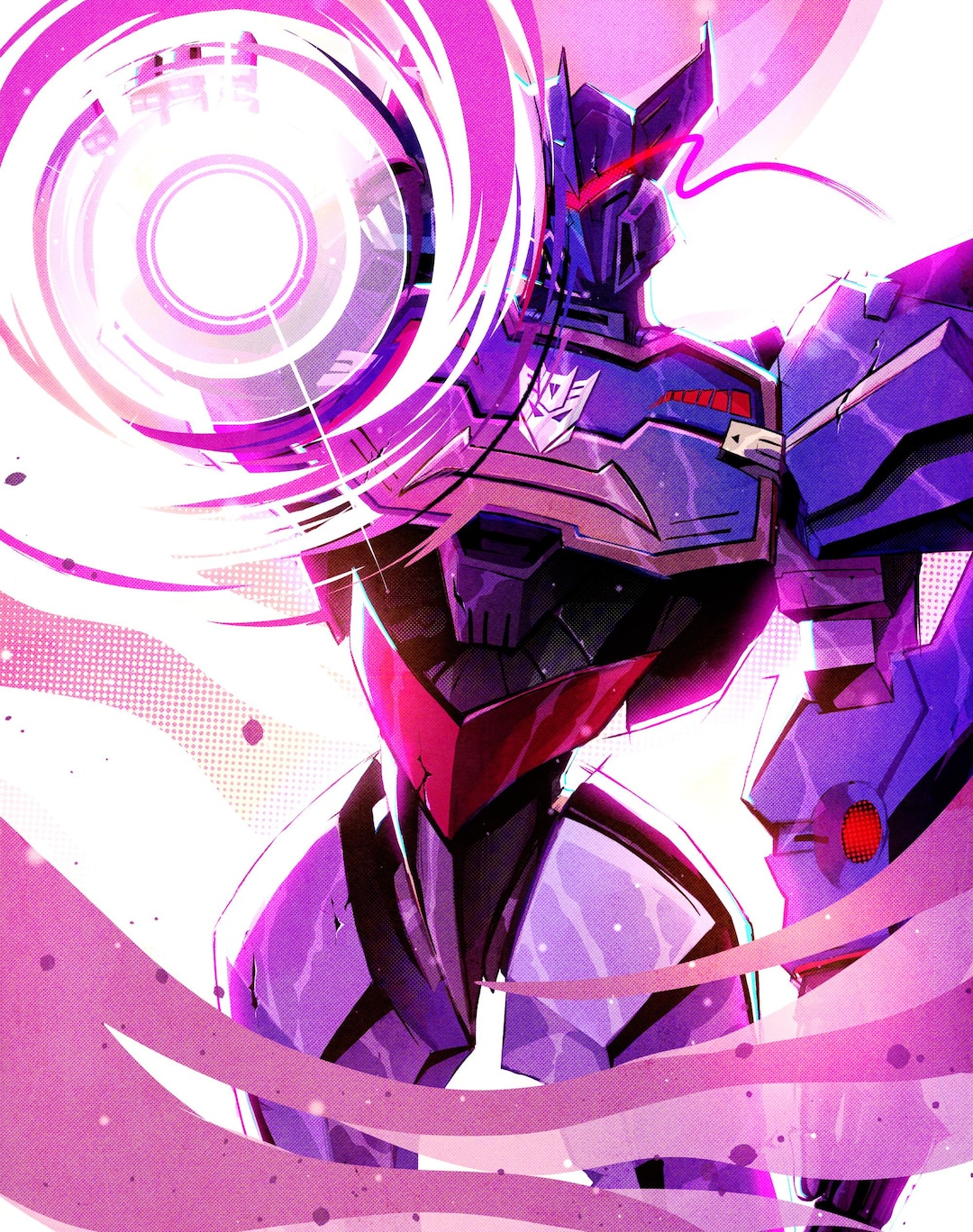 Transformers Earthspark Soundwave Art Print - Etsy