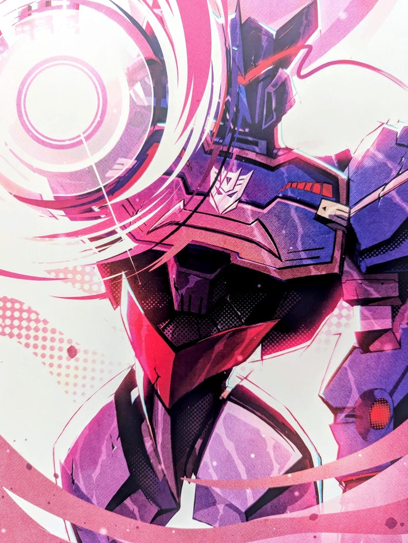 Transformers Earthspark Soundwave Art Print - Etsy