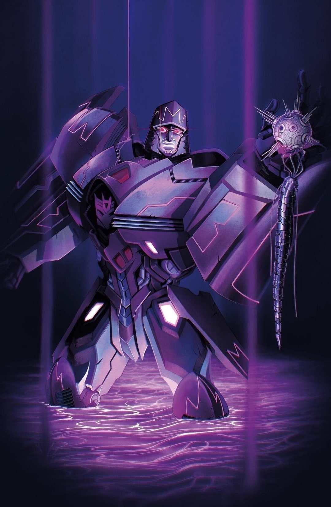 Transformers IDW Megatron Art Print - Etsy