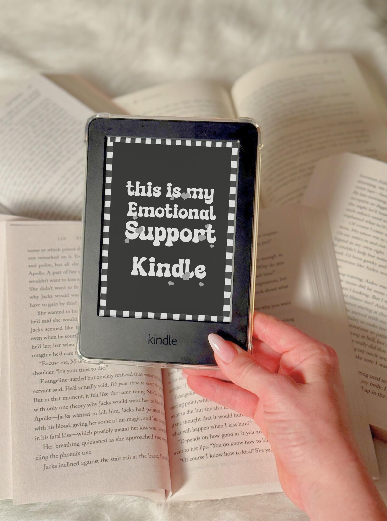 Custom Kindle Lock Screen: Personalized Wallpaper (digital Download) - Etsy