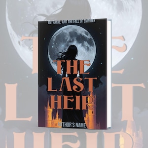 Vampire Book Cover Design, Premade Vampire Book Cover, Premade Book ...