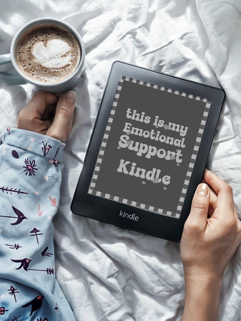 Custom Kindle Lock Screen: Personalized Wallpaper (digital Download) - Etsy