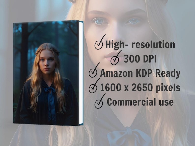 Personalized Book Cover: Custom Title, Author, and Tagline - Etsy