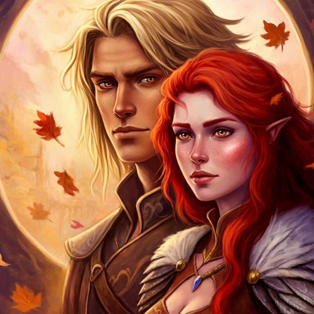 5 Custom Book Character Illustration, Fantasy Character Art, Bookish ...