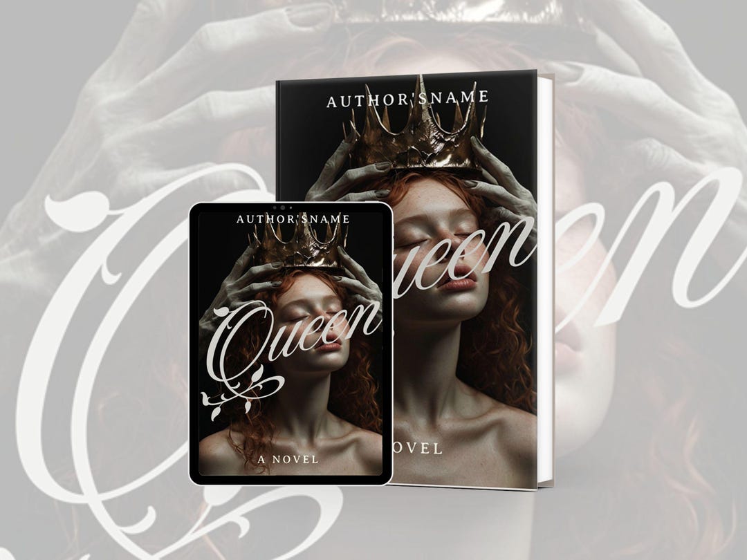 Premade Romantasy Book Cover: Fantasy Romance Book Design - Etsy