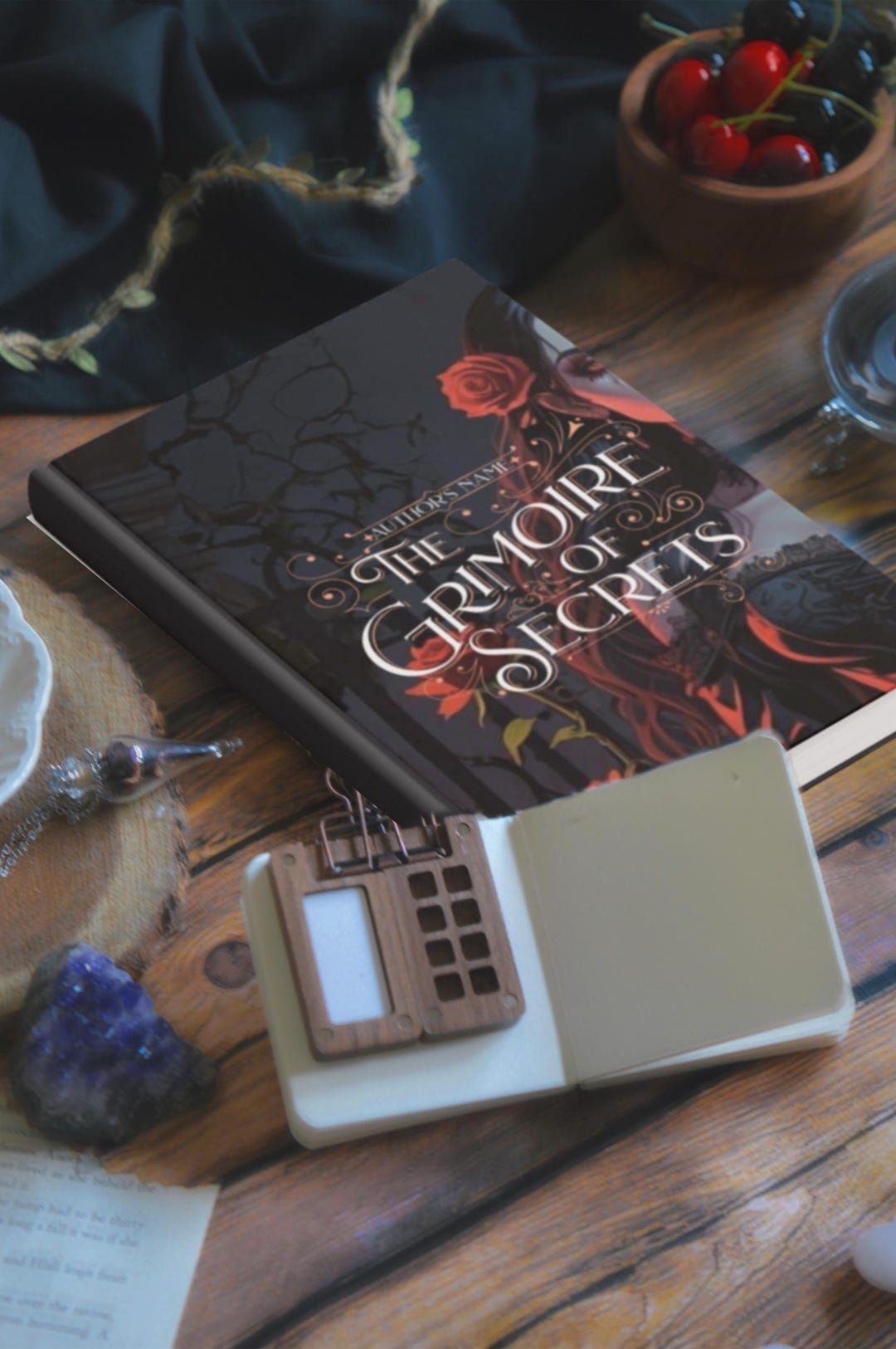 Dark Fantasy Book Cover: Gothic Suspense Design - Etsy