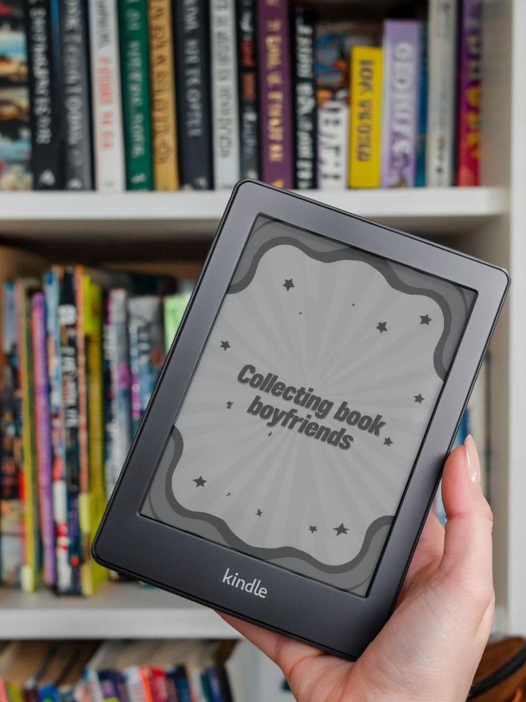 Custom Kindle Screensaver: Bookish E-reader Wallpaper (PNG File) - Etsy