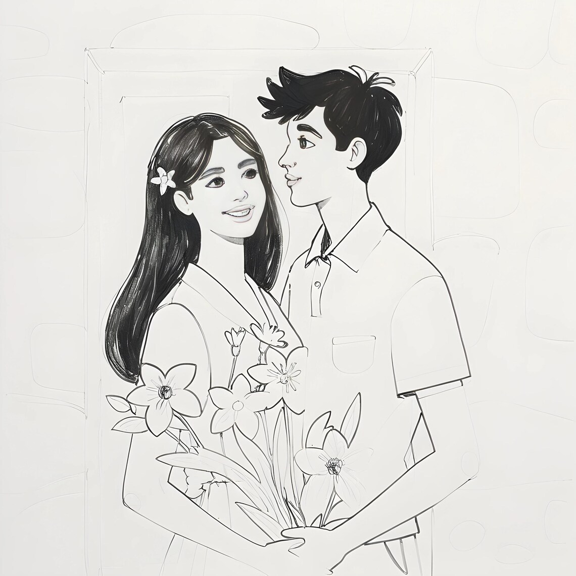 Custom Flat Portrait, Custom Illustration, Custom Portrait From Photo ...