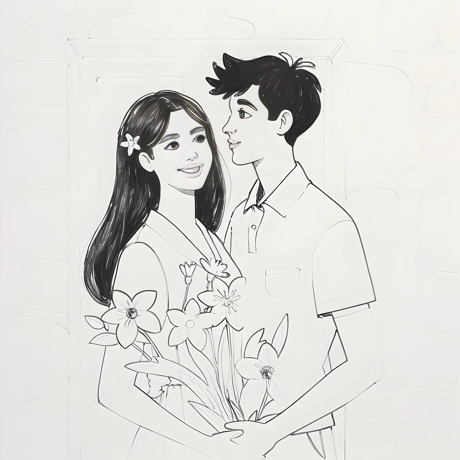 Custom Flat Portrait, Custom Illustration, Custom Portrait From Photo ...