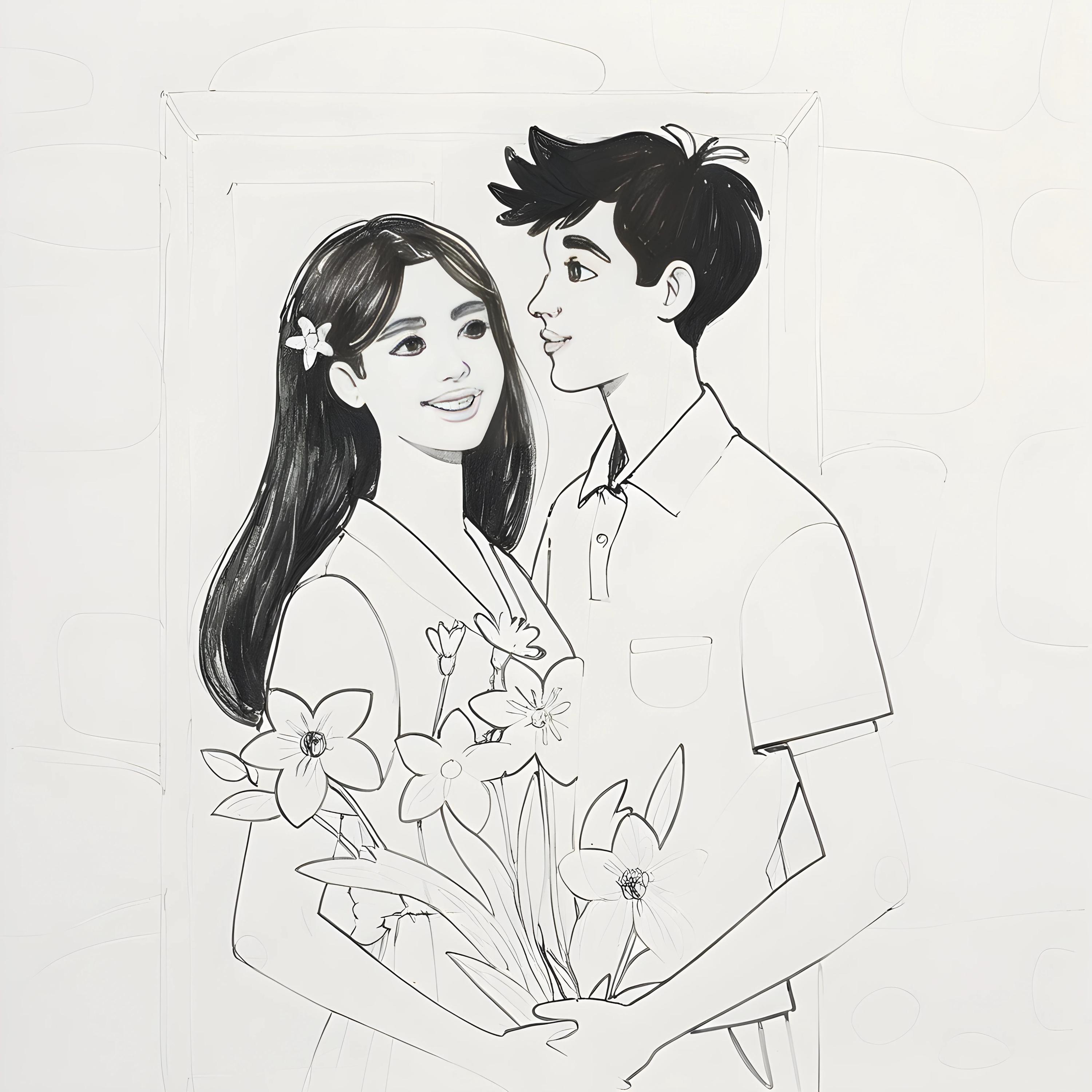 Custom Flat Portrait, Custom Illustration, Custom Portrait From Photo ...