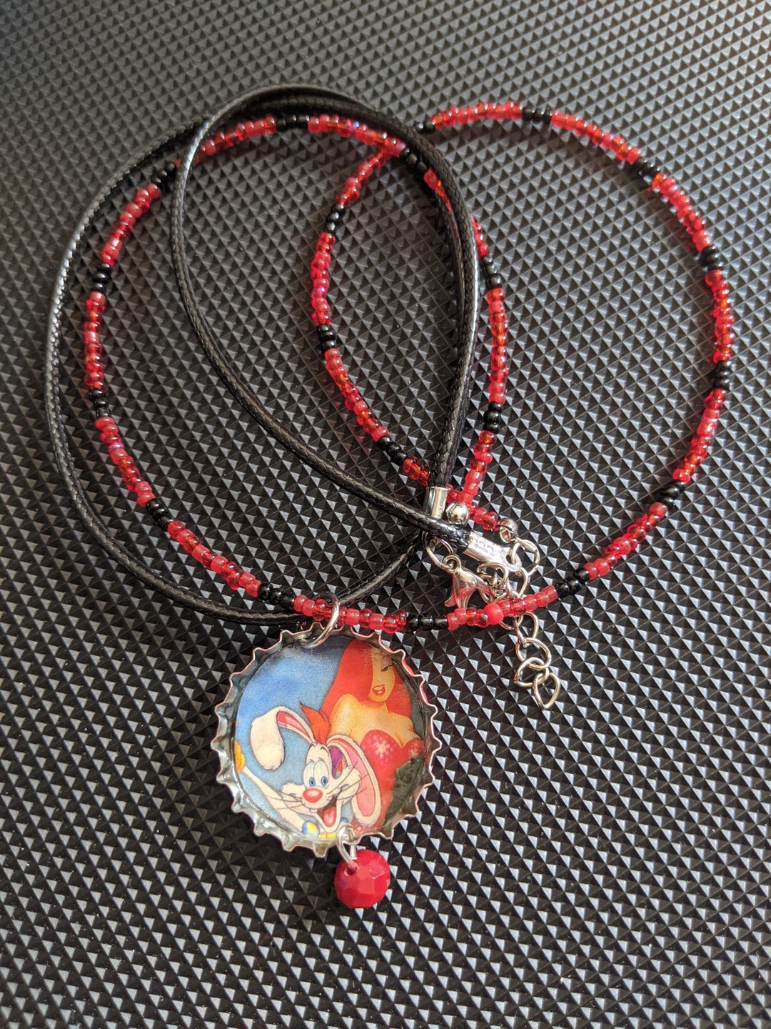 Who Framed Roger Rabbit Bottle Cap Necklace - Etsy