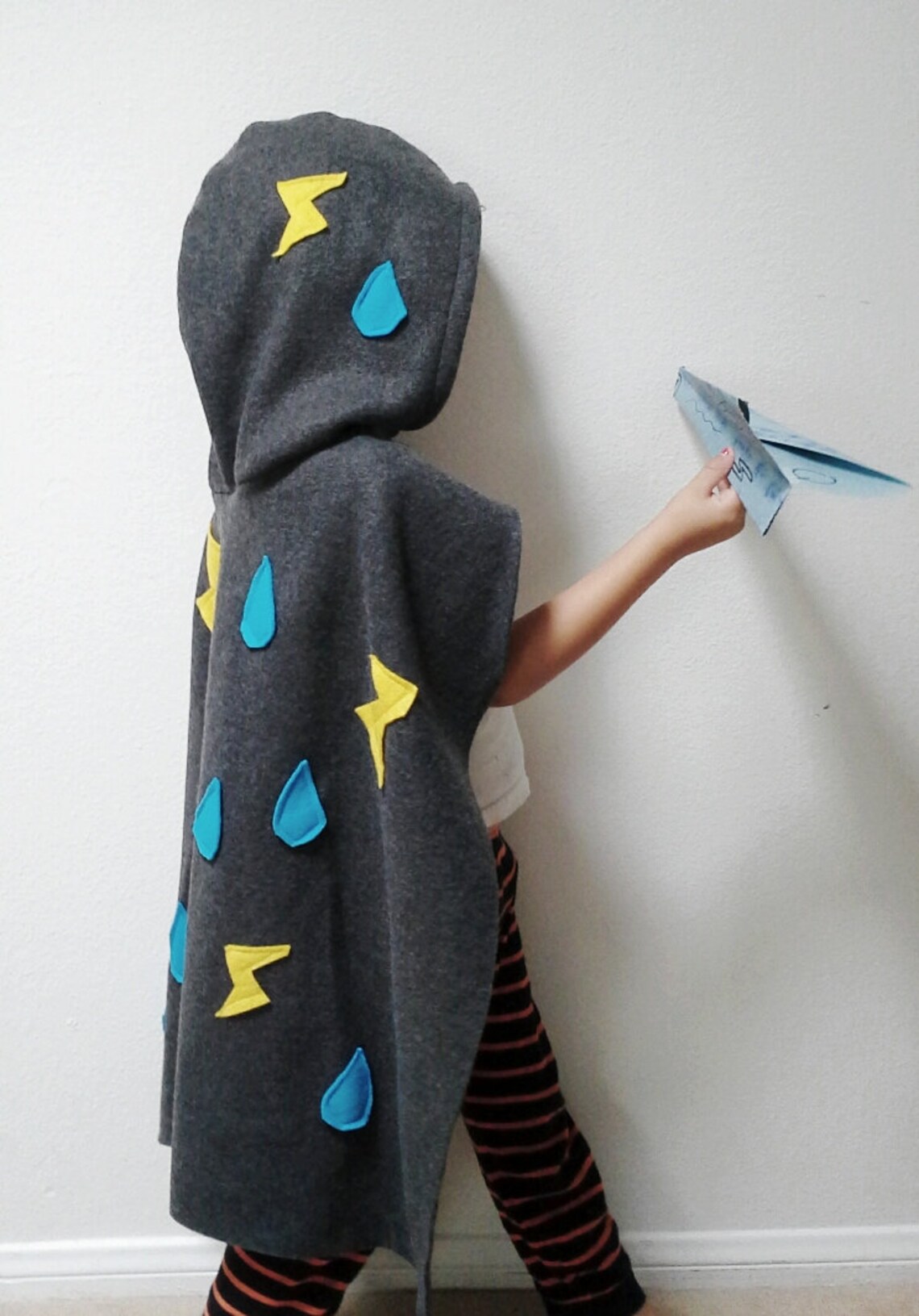 Storm Cloud Cape Halloween Costume or Dress up Cape for Kids - Etsy