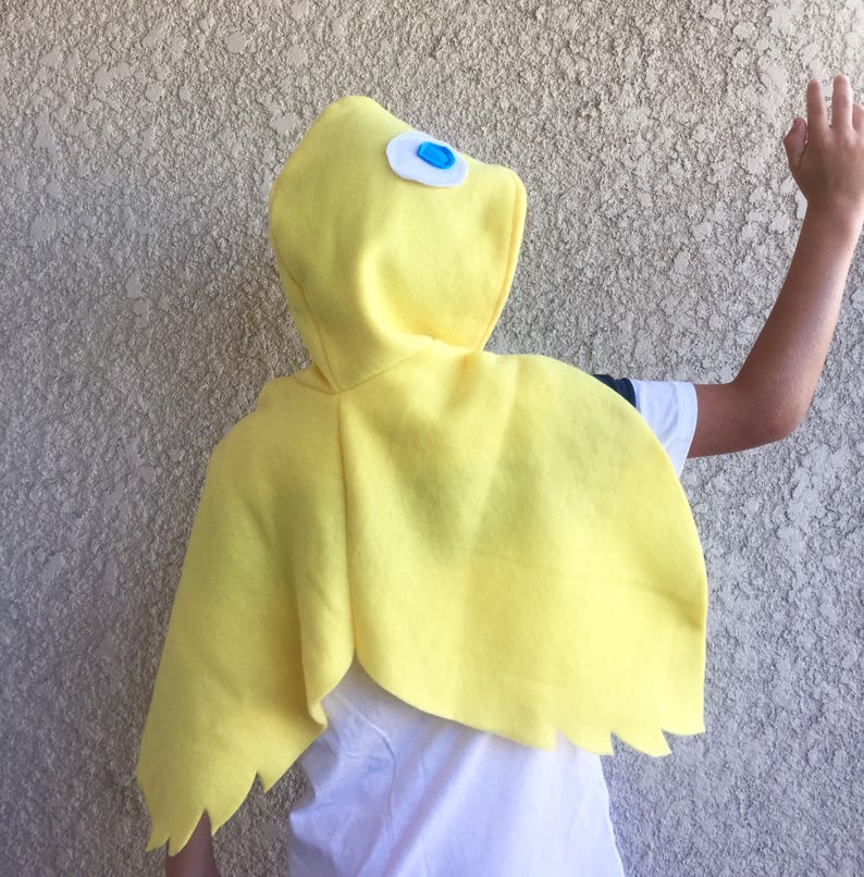 Duckling Cape Kids Halloween Bird Costume Yellow Duck - Etsy