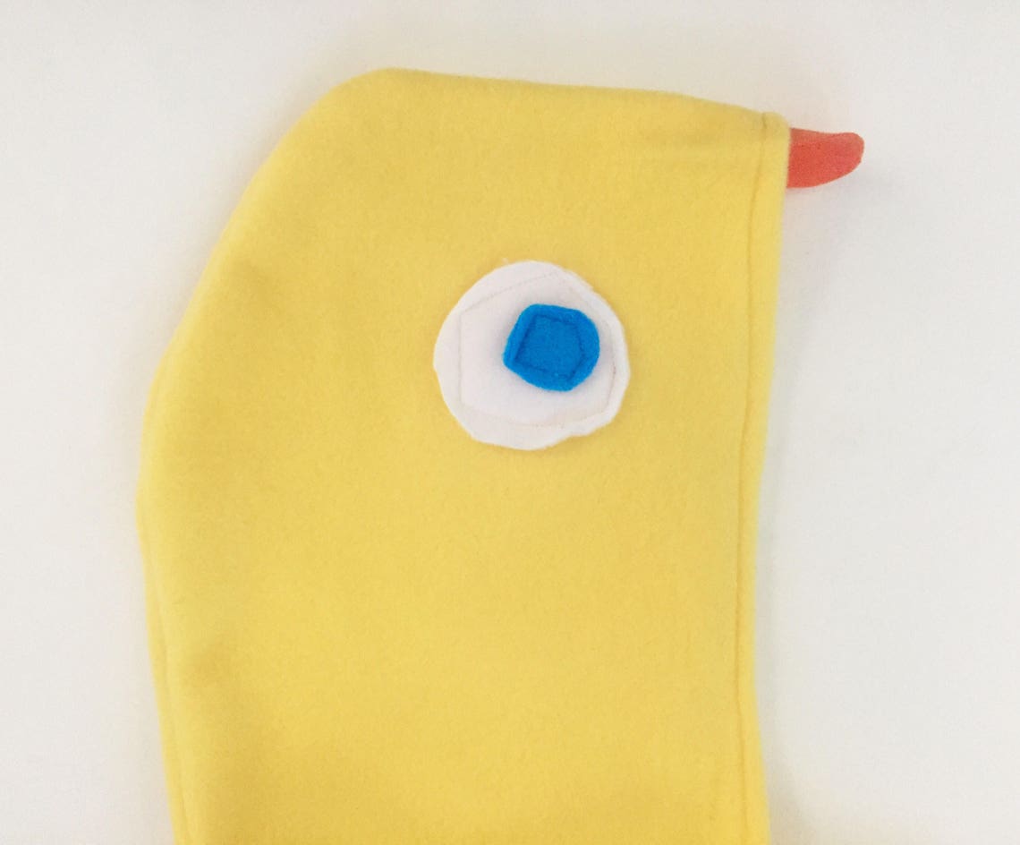 Duckling Cape Kids Halloween Bird Costume Yellow Duck - Etsy