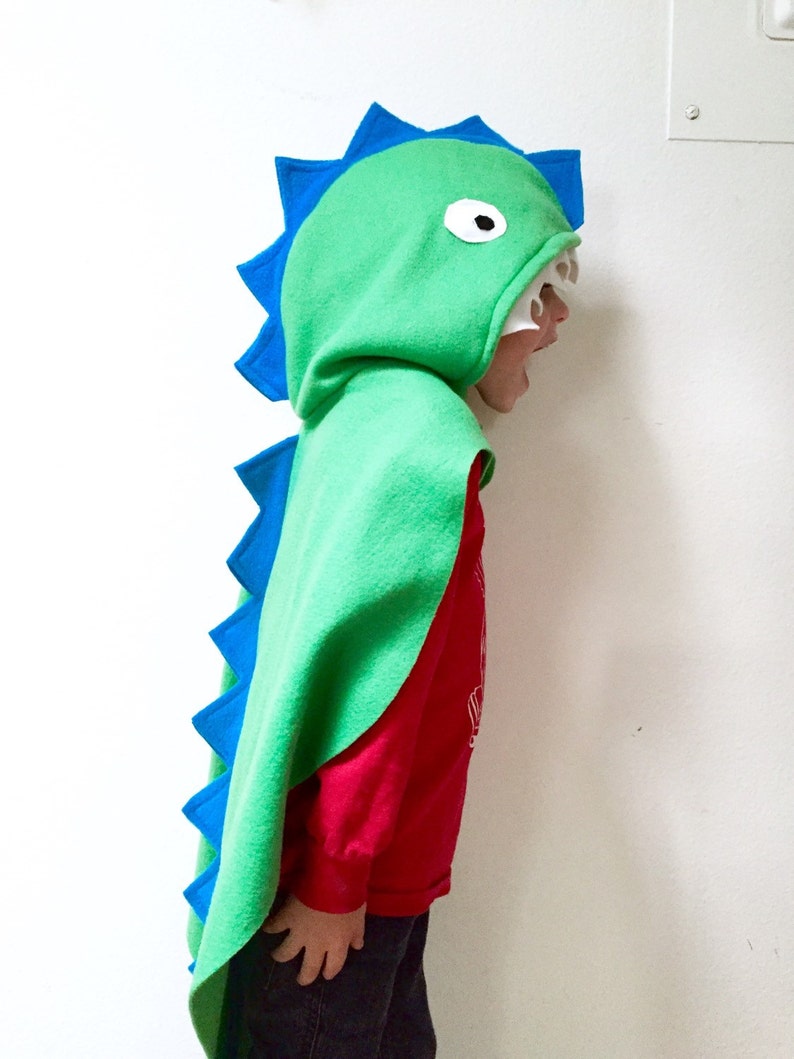 Green Dinosaur Cape Kids Halloween Costume Dinosaur Costume | Etsy