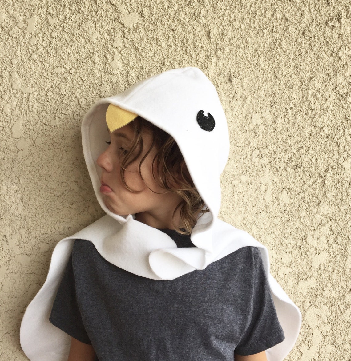 Seagull Cape, Kids Halloween Bird Costume or Dress up Cape - Etsy