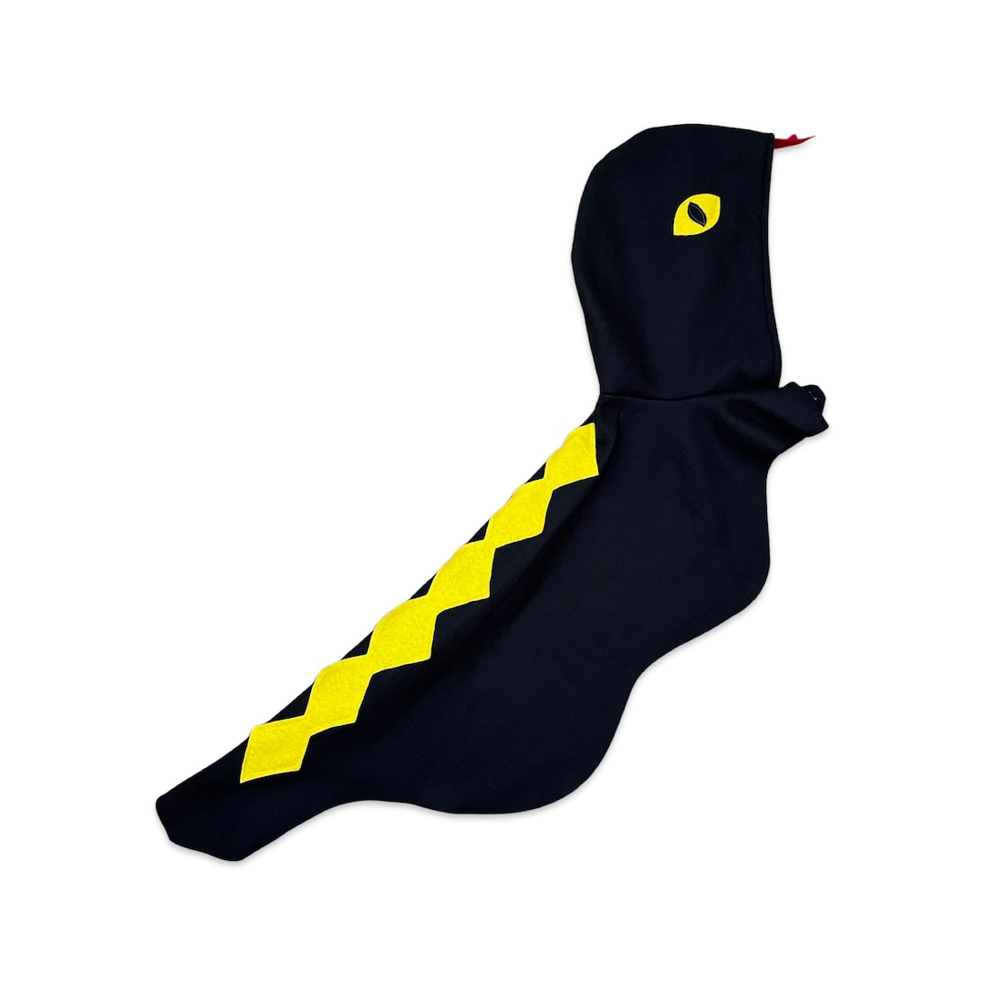 Black Snake Cape, Lizard Cape, Halloween Costume or Dress up Cape - Etsy