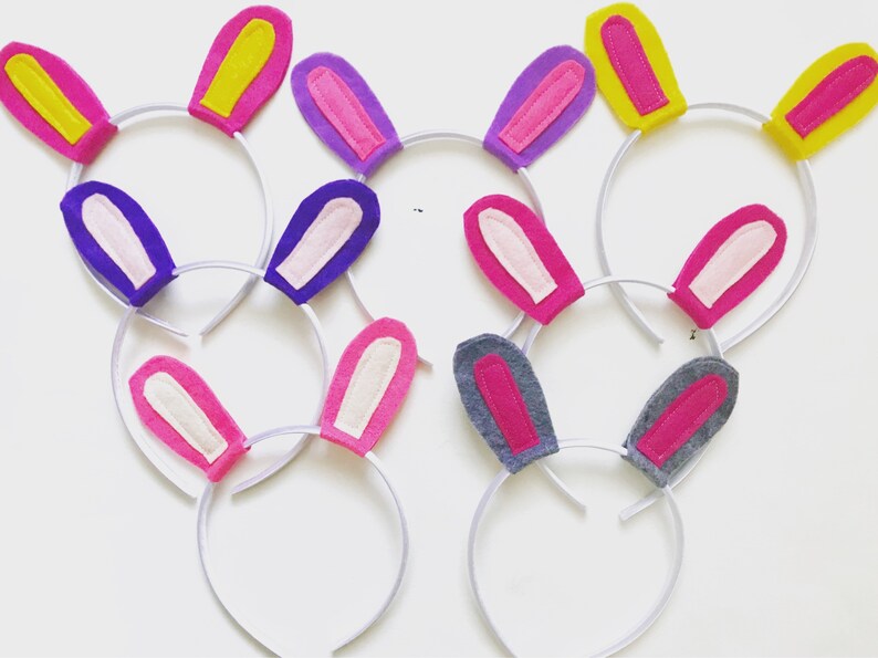 Bunny Ears Headband Pack Photo Booth Props - Etsy