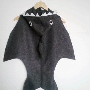 Shark Cape Halloween Costume or Dress up Cape for All Ages | Etsy