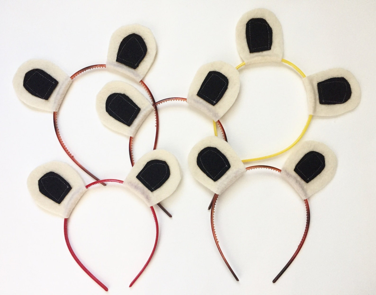 Panda Party Headband Pack Photo Booth Props Panda Ears - Etsy