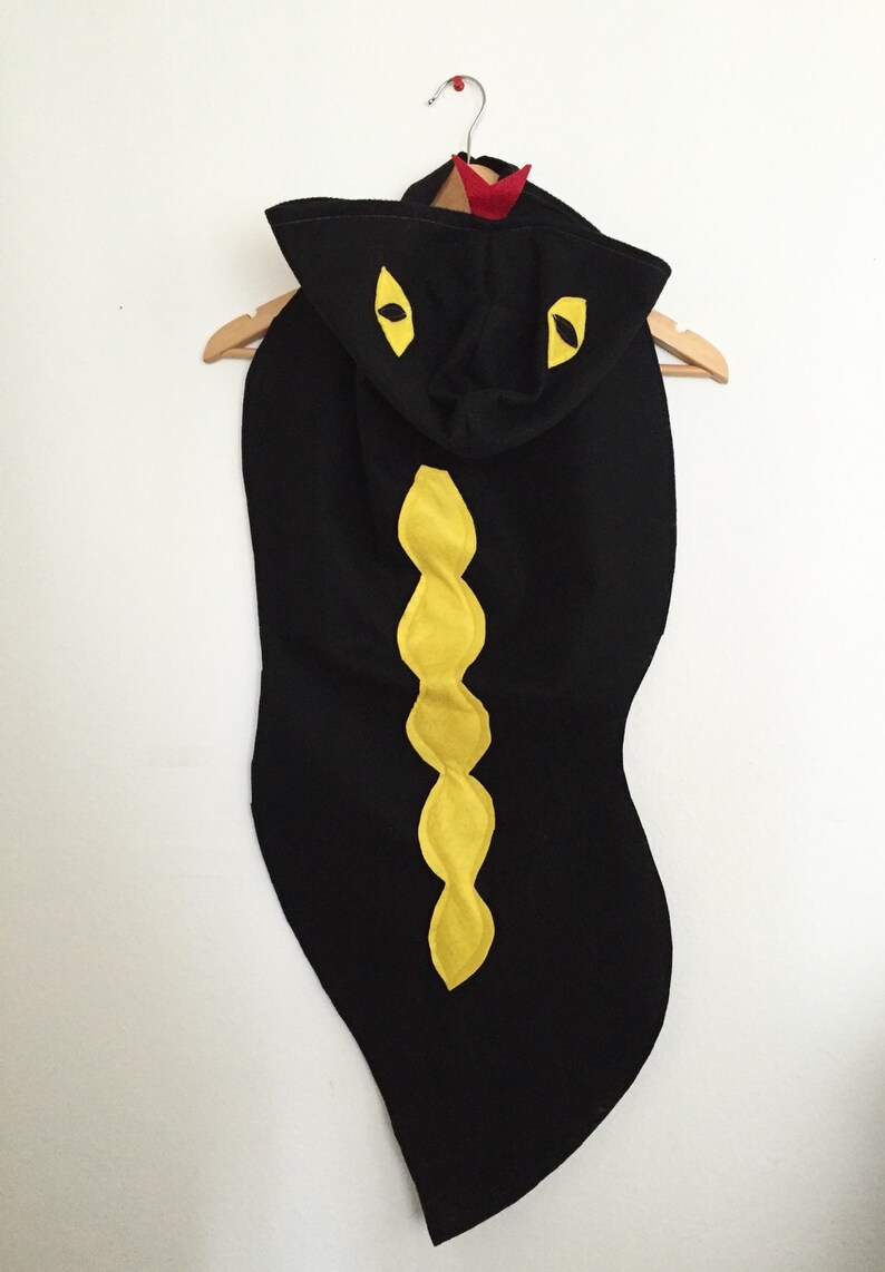 Black Snake Cape Lizard Cape Halloween Costume or Dress up - Etsy