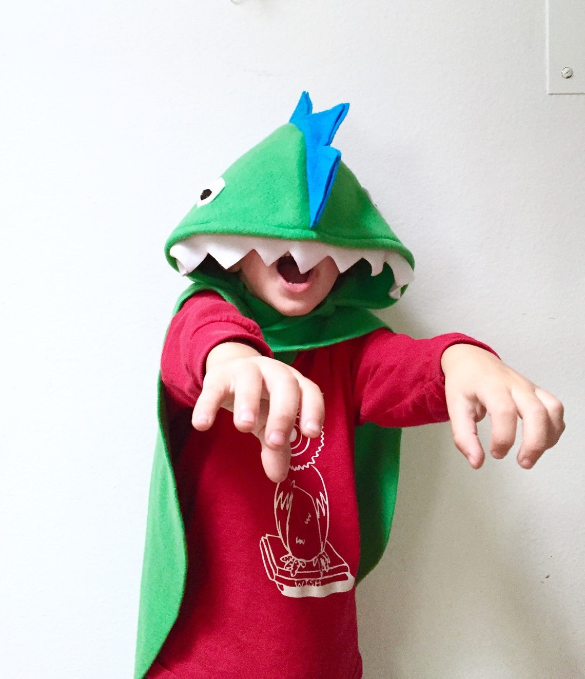 Green Dinosaur Cape Kids Halloween Costume Dinosaur Costume | Etsy