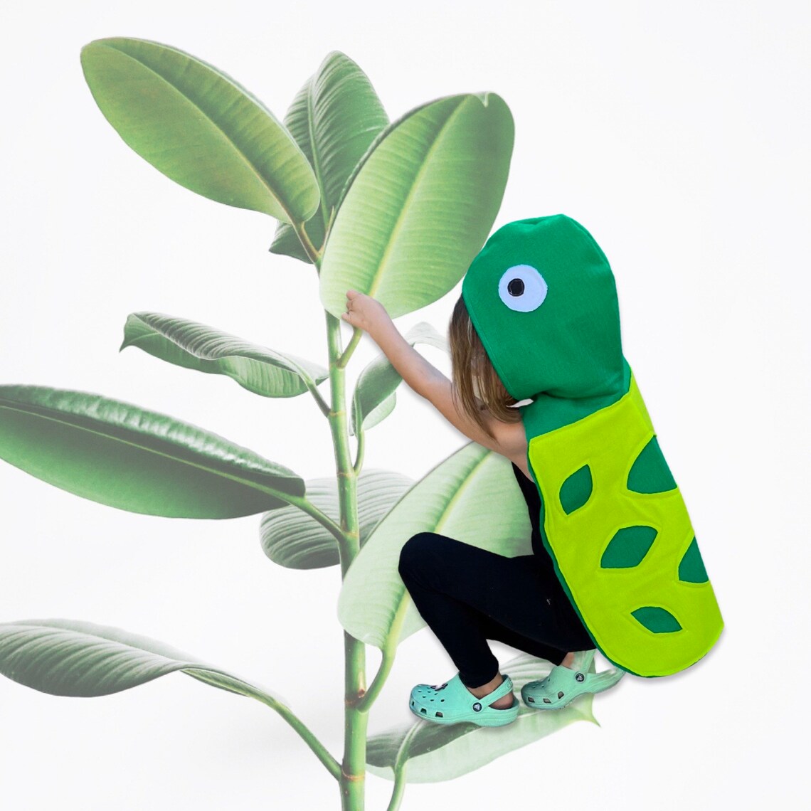 Turtle Cape With Hood Kids Halloween Costume Dress up Cape - Etsy