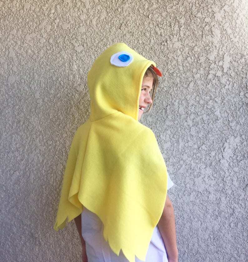 Duckling Cape Kids Halloween Bird Costume Yellow Duck - Etsy