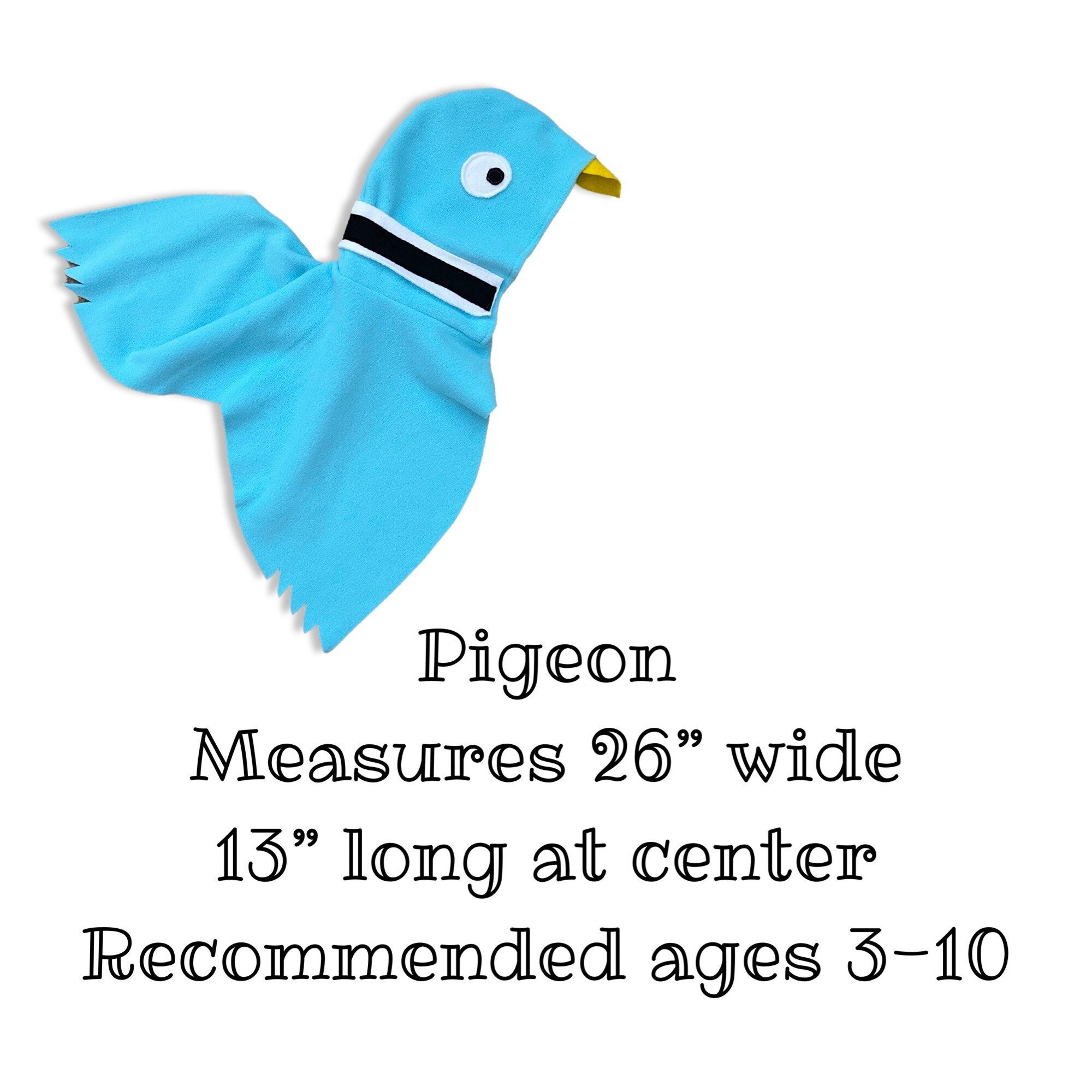 Pigeon Cape Kids Halloween Bird Costume Blue Pigeon Costume - Etsy ...