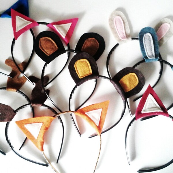 Animal Headband - Etsy