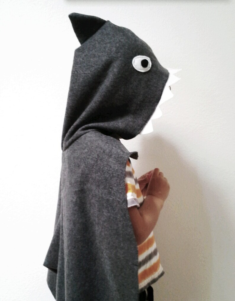 Shark Cape Halloween Costume or Dress up Cape for All Ages - Etsy