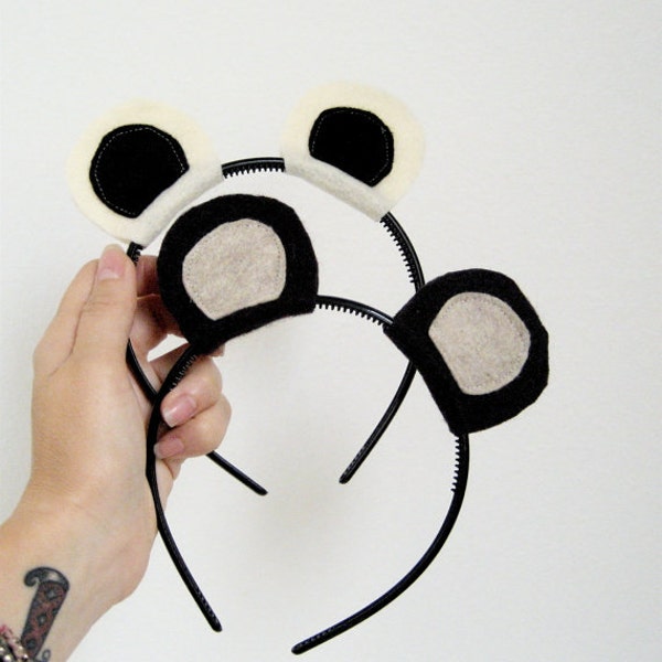 Panda Headband - Etsy