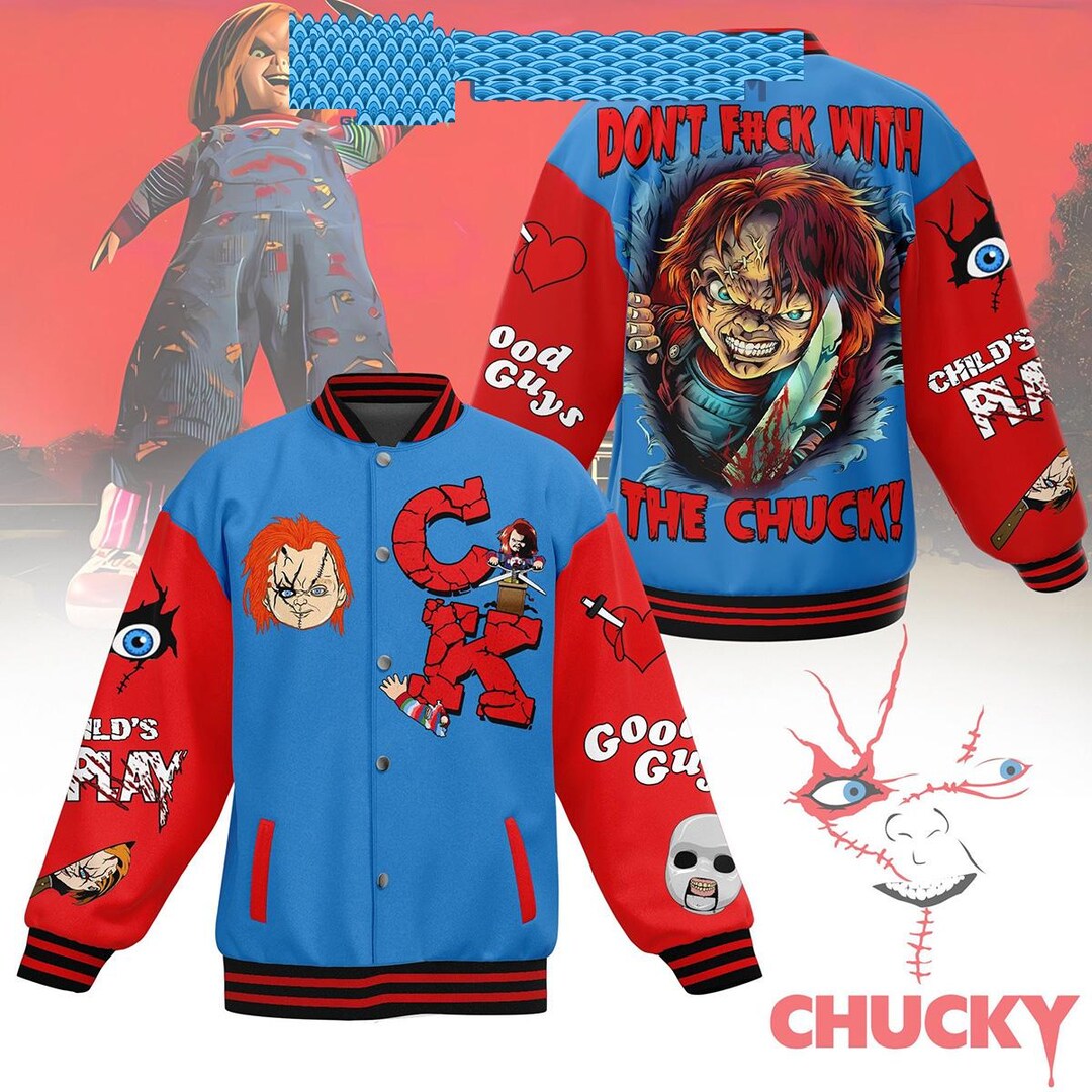 Childs Play Chucky Good Guy Baseball Jacket AOP Baseball Jacket All ...