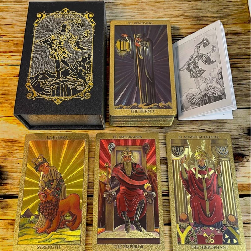 Antique Tarot Cards - Etsy