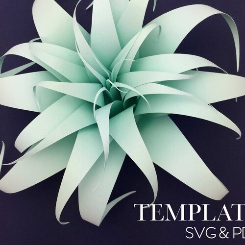 Ruffled Posey TEMPLATE SVG digital File Only - Etsy