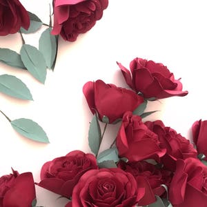 Stemmed Rose Bud TEMPLATE SVG (digital File Only) - Etsy