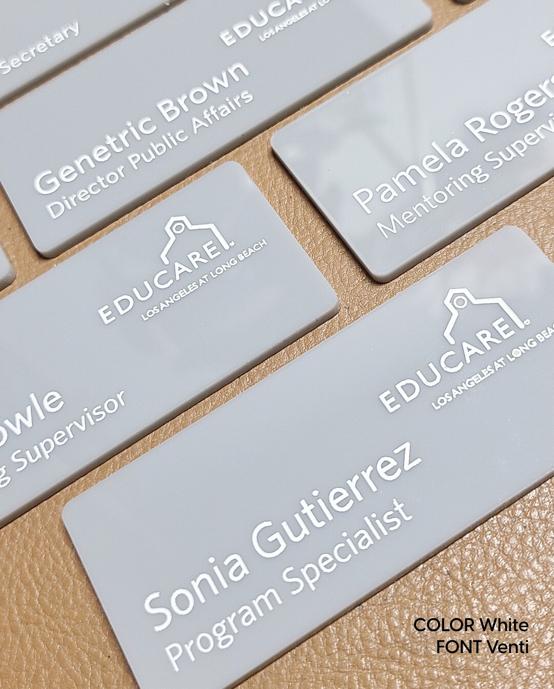 BATTLESHIP GRAY Badge With Pin-on in Engraved Lettering - Etsy